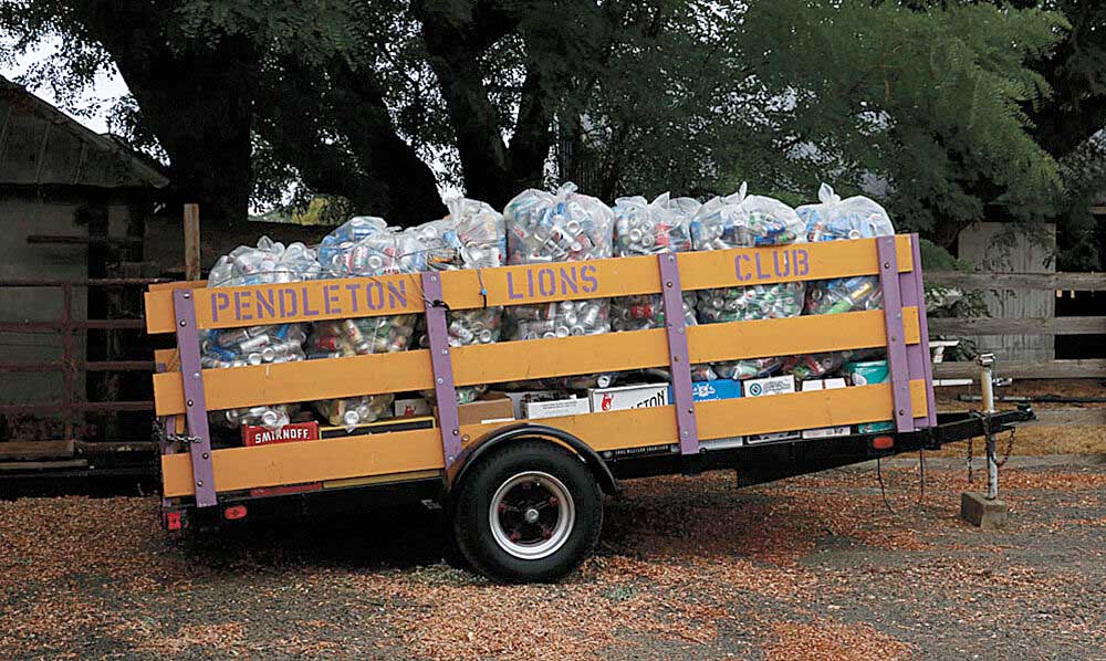 Pendleton Lions Club hosts bottle/can drive at Roy Raley Park | East ...
