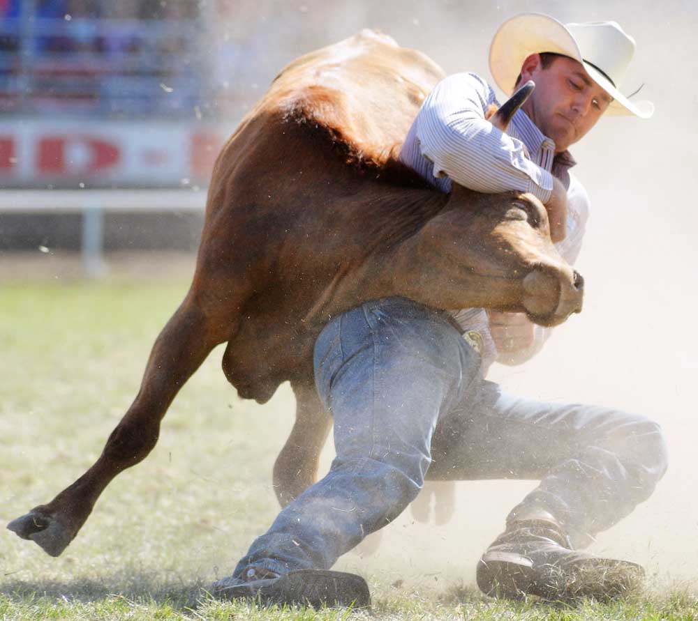 STEER WRESTLING: Martin caps record week with win | East Oregonian