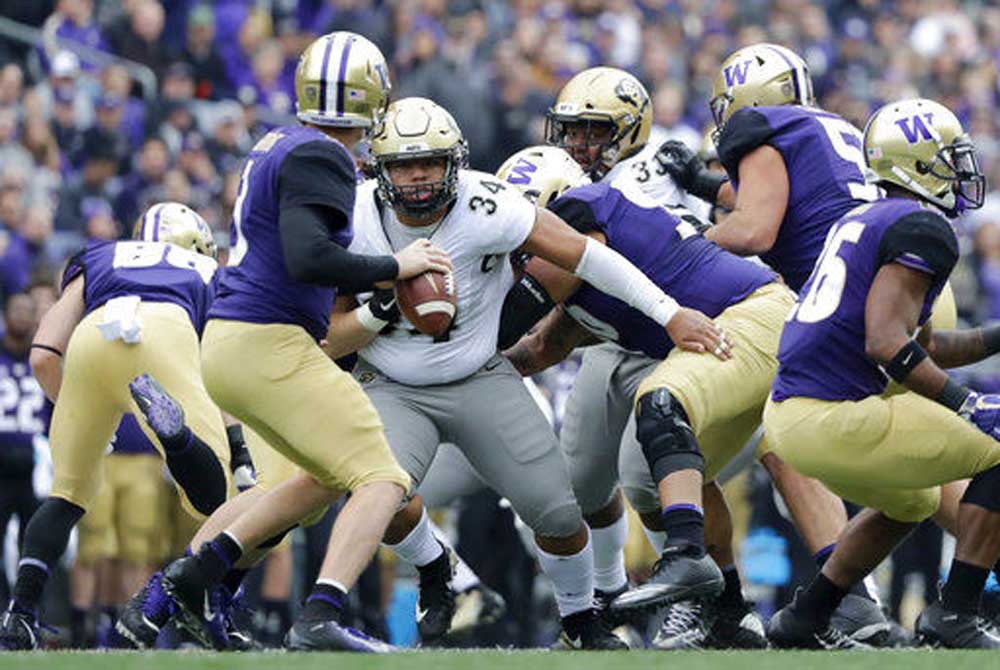 No. 15 Washington pulls away late to top Colorado 27-13 | East Oregonian