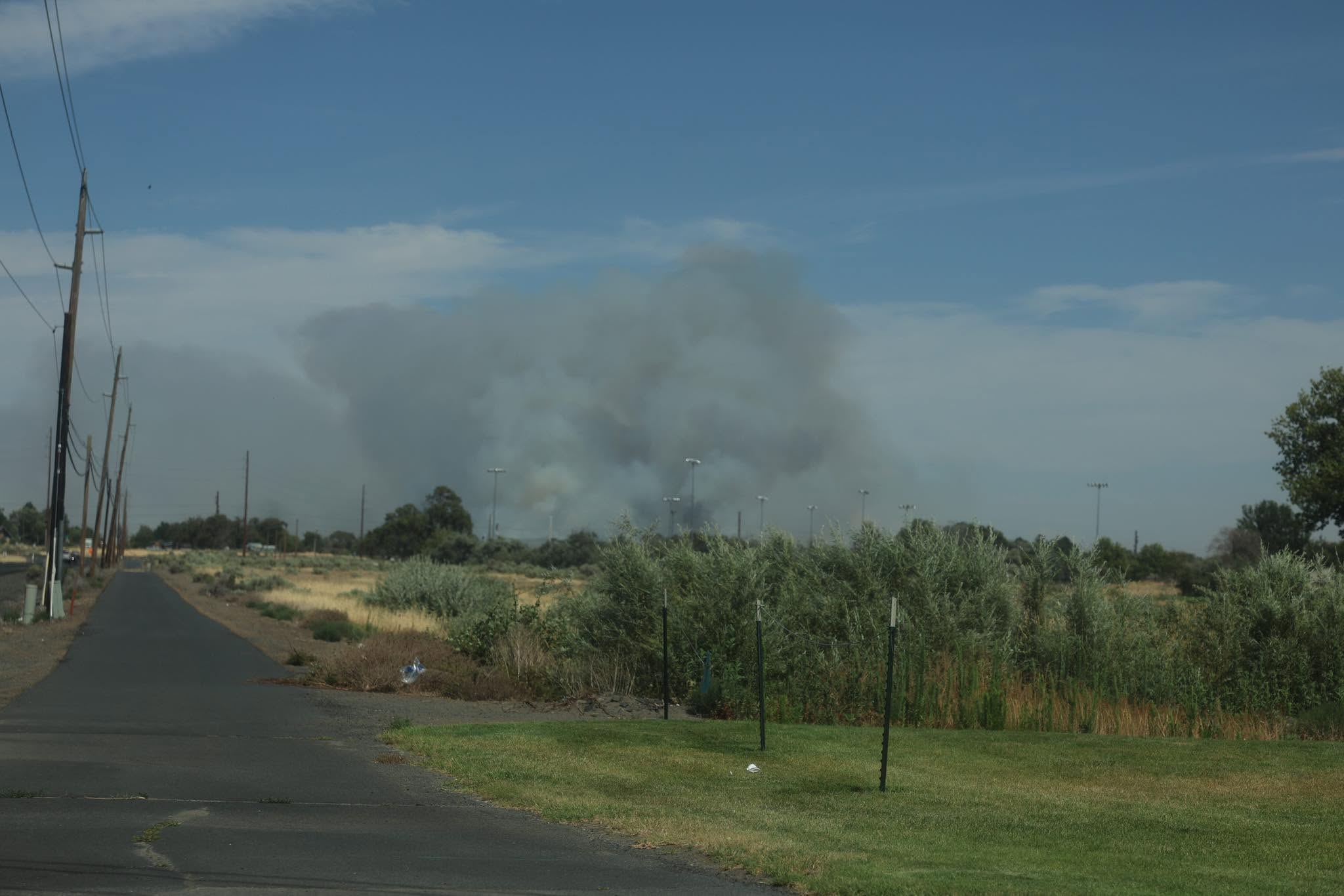 UPDATE: Wildfire near Hermiston prompts mobilizing 4 task forces | East ...