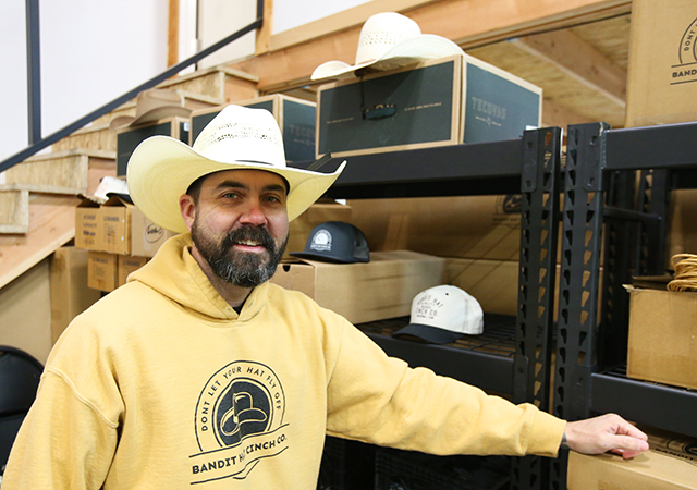 La Pine dad creates innovative cinch to keep cowboy hats secure at ...